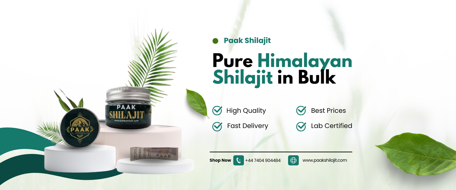 Shilajit Wholesale – Paak Shilajit Store